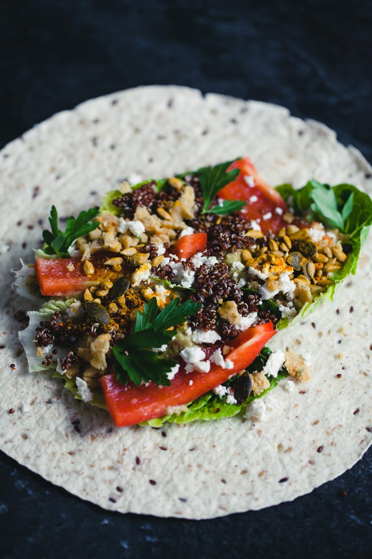 Living The Healthy Choice // Picnic Wraps & Chia-Seed-Lemonade