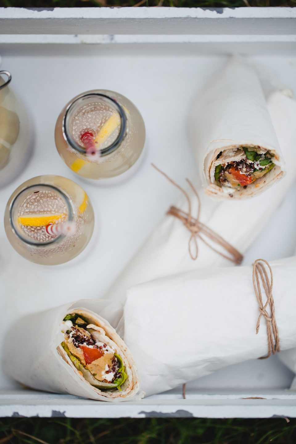 Living The Healthy Choice // Picnic Wraps & Chia-Seed-Lemonade